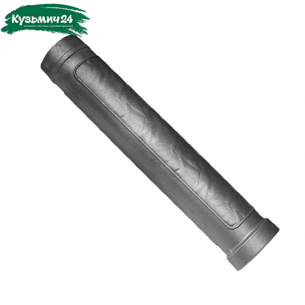 Дымоход чугунный ProMetall d 115 мм, одноконтурный L740 мм, серый, 1 шт.