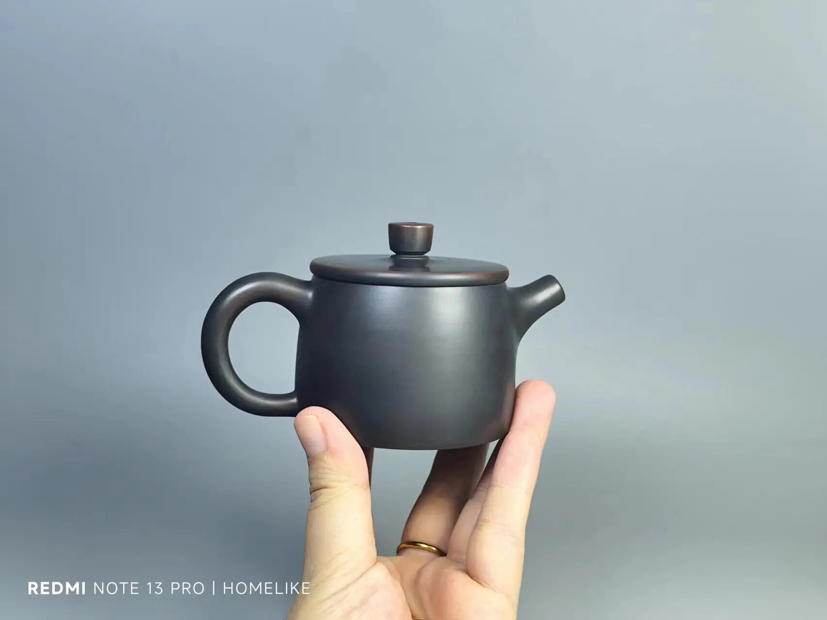 Nixing керамический чайник ручной работы Mini Black