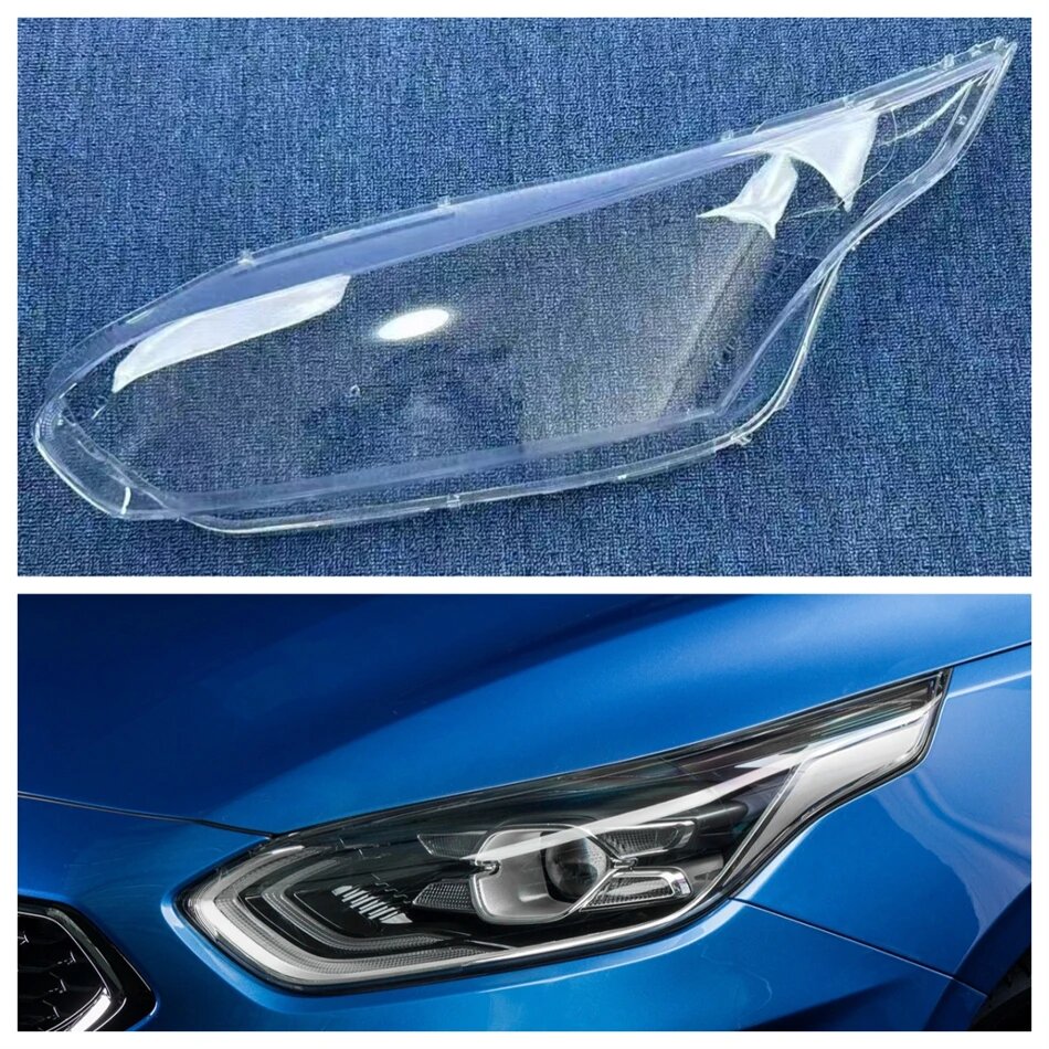 Для Kia Ceed 2018 2019 2020 2021 2022 автомобильная передняя фара, крышка объектива, корпус передней фары, стеклянная крышка лампы Left