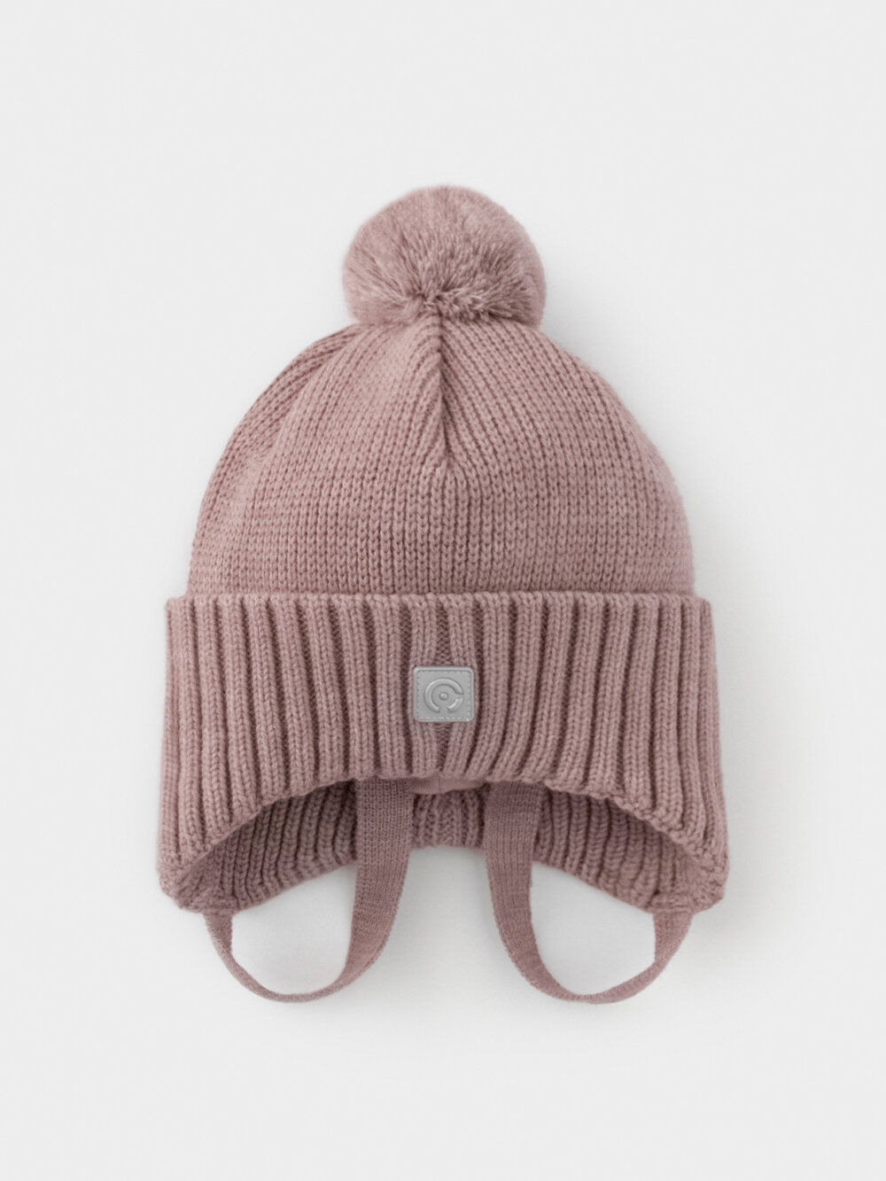 Шапка-ушанка КВ 20401/ш/пудра для девочек
