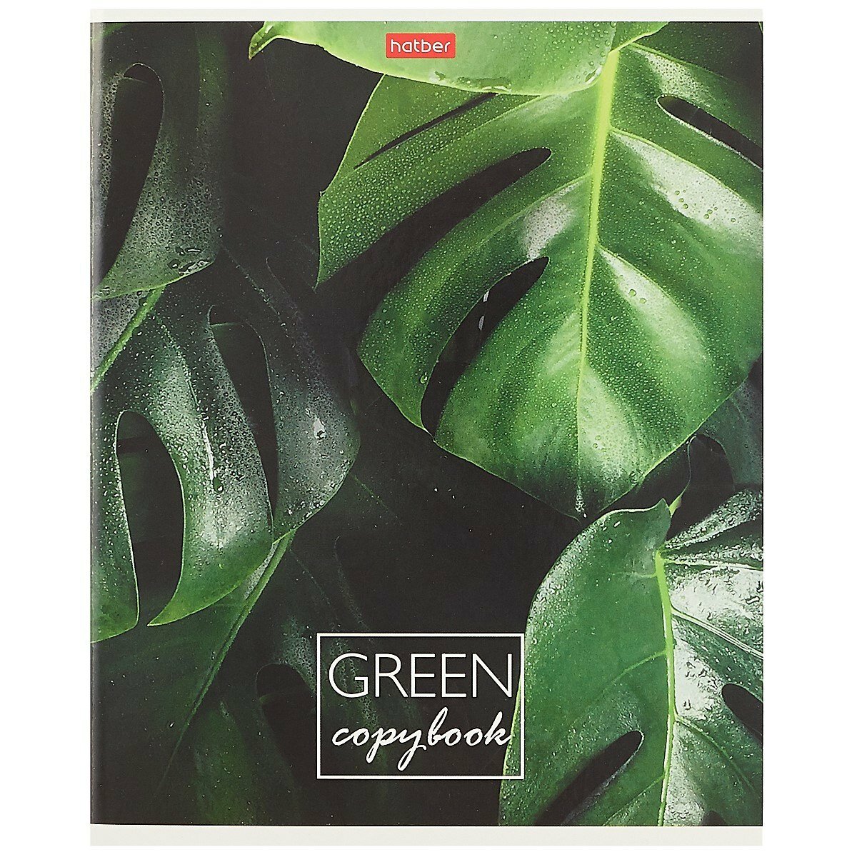 Тетрадь в клетку Hatber, MOREgreen, 96 листов, в ассортименте