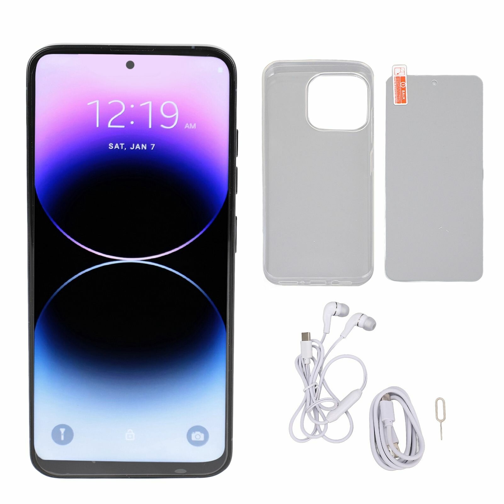 Смартфон I15 Pro Max 6" 6/128GB 4G, камеры 8/24 МП (Черный, EU)