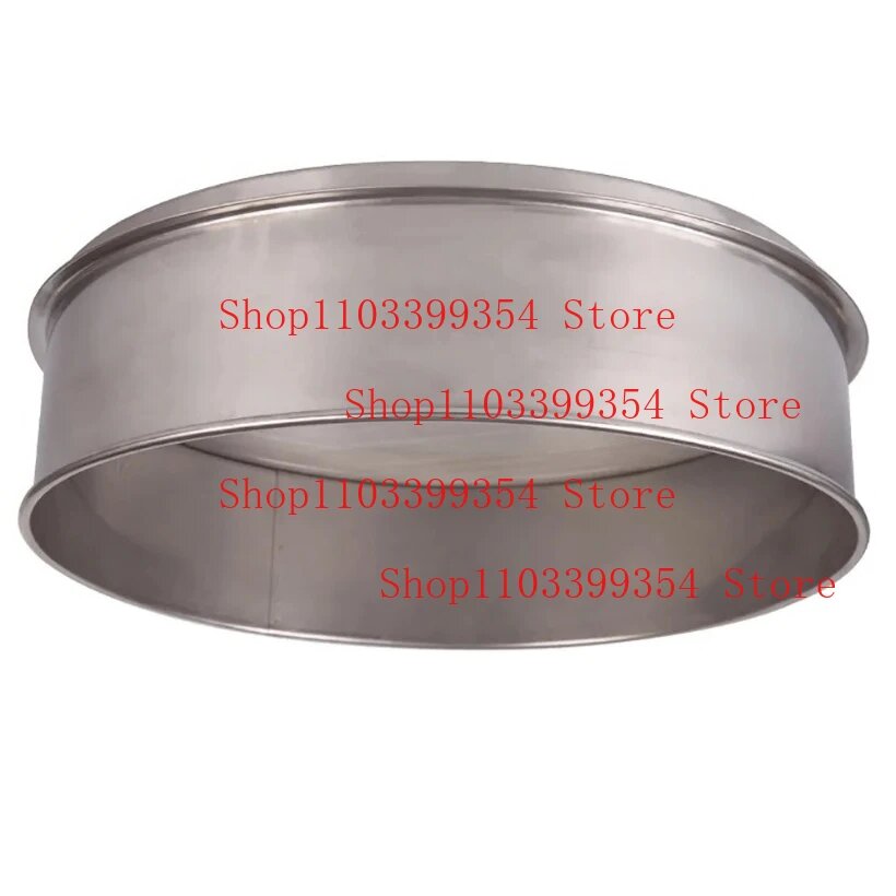 Диаметр 30 см, высота 15 см, сито из нержавеющей стали SUS для электрической вибрационной машины, дополнительная сетка