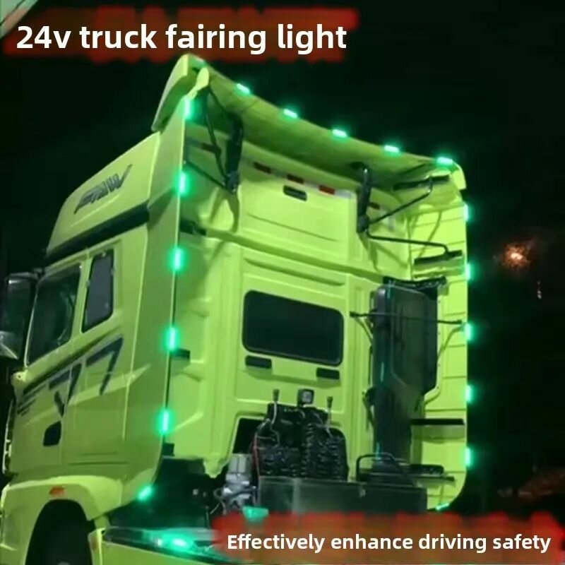Боковые маркеры DJAMBO, для автомобилей SCANIA, 100%, RGB, 24В,7.2m.