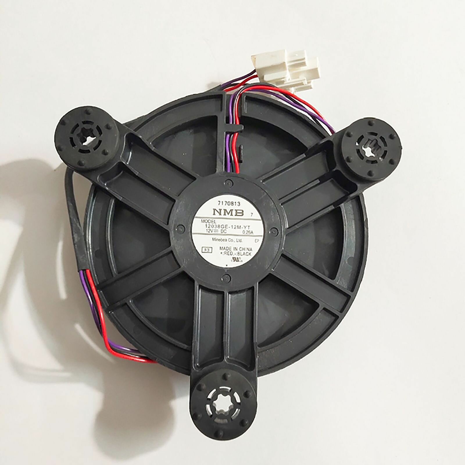 NMB 12038 GE-12M-YT DC12V 0.26A Встроенный вентилятор для охлаждения холодильника