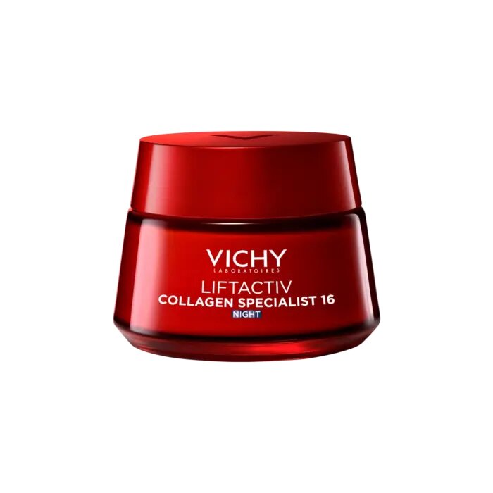 Ночной крем для восстановления кожи Vichy Liftactiv Collagen Specialist 16, 50мл