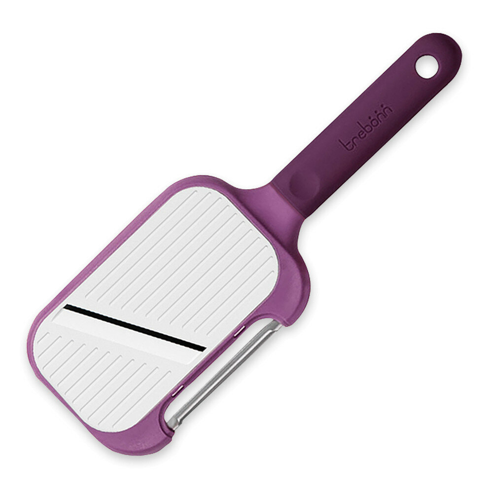 Тёрка и овощечистка TREBONN Kitchen Tools 1420213, фиолетовая