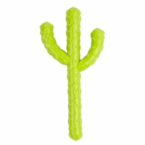 Игрушка для собак Кактус 20 см. RURRI, для активных игр и тренировок