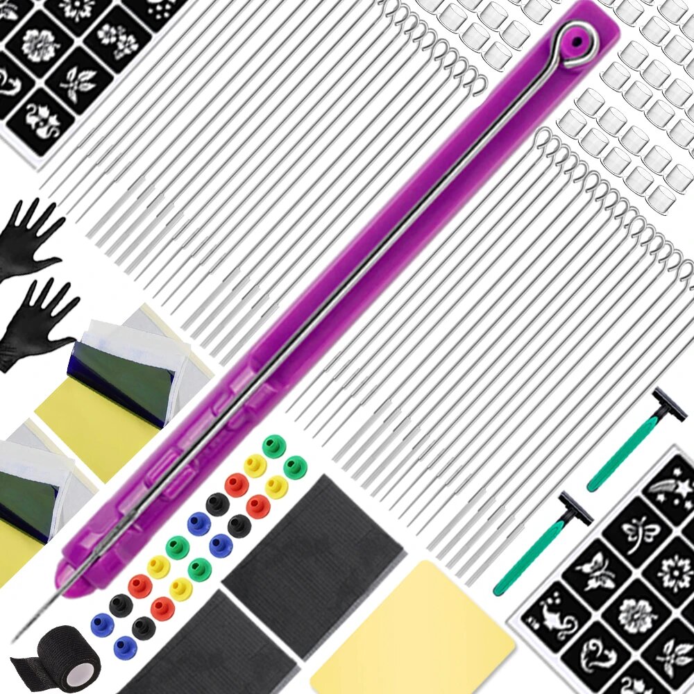 Набор для ручной татуировки Yangna EK-2KIT 40 needles Kit A