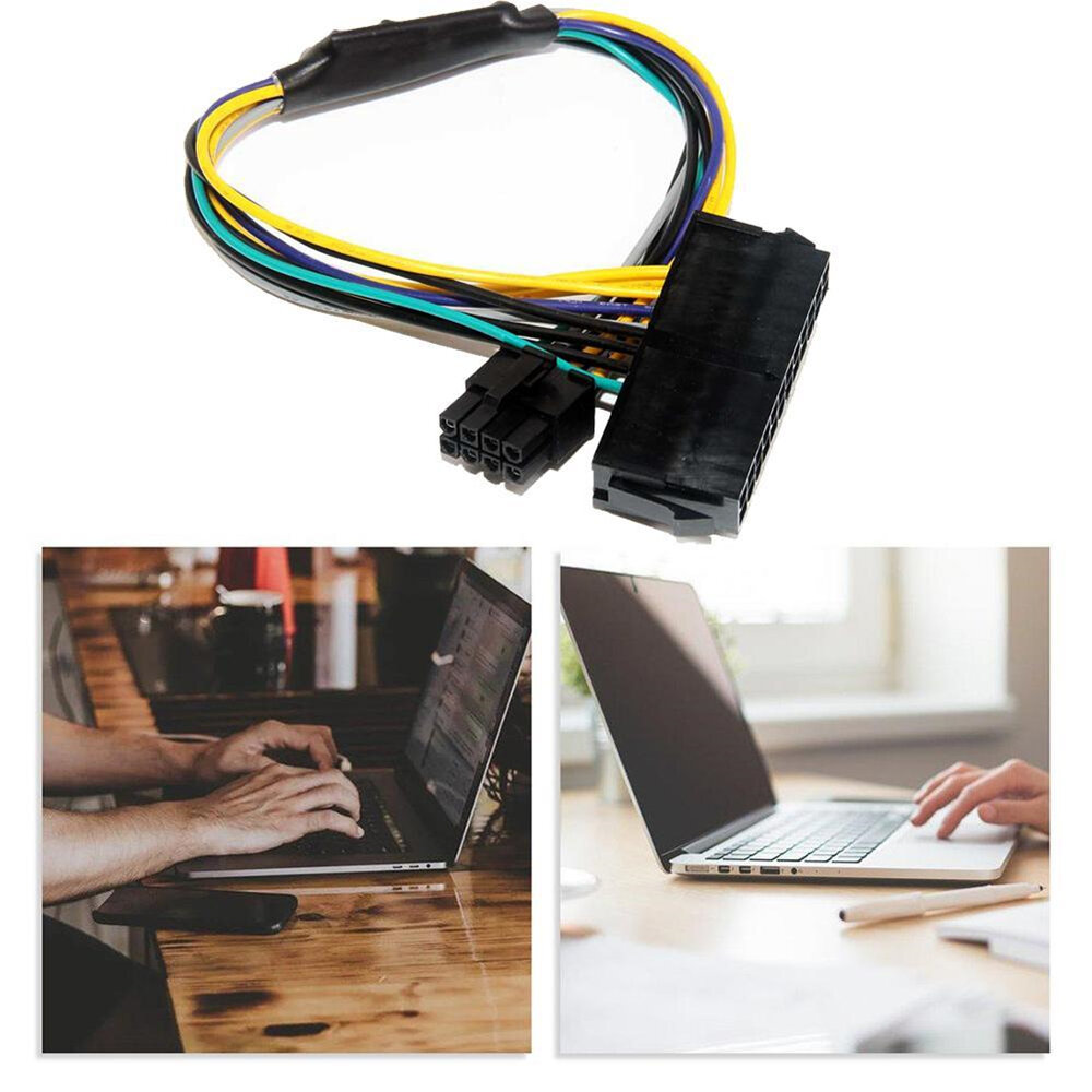 Кабель-переходник для блока питания ATX от 24-контактного к 8-контактному для компьютеров Dell