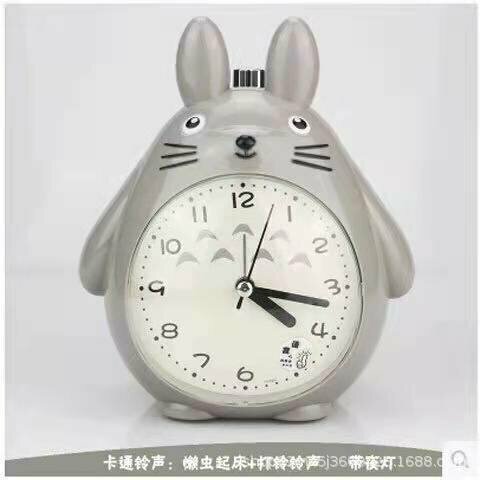 Будильник "Астронавт", детский, голосовой, с ночником, серый