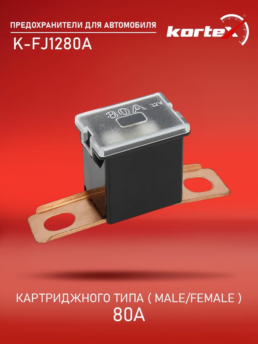 Предохранитель картриджного типа ( male/female ) 80A