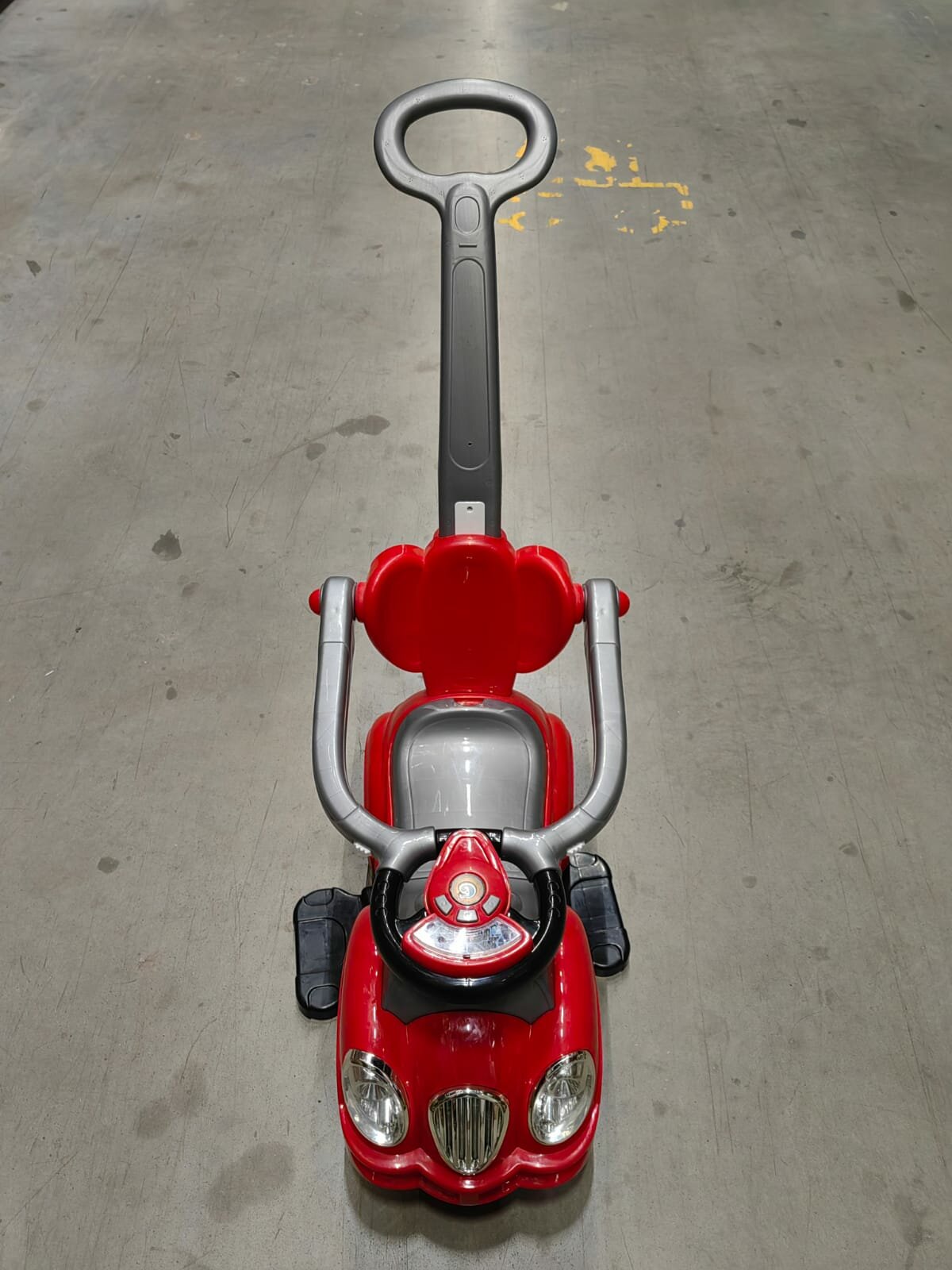 Babycare, Каталка детская Cute Car (резиновые колеса, музыкальный руль),