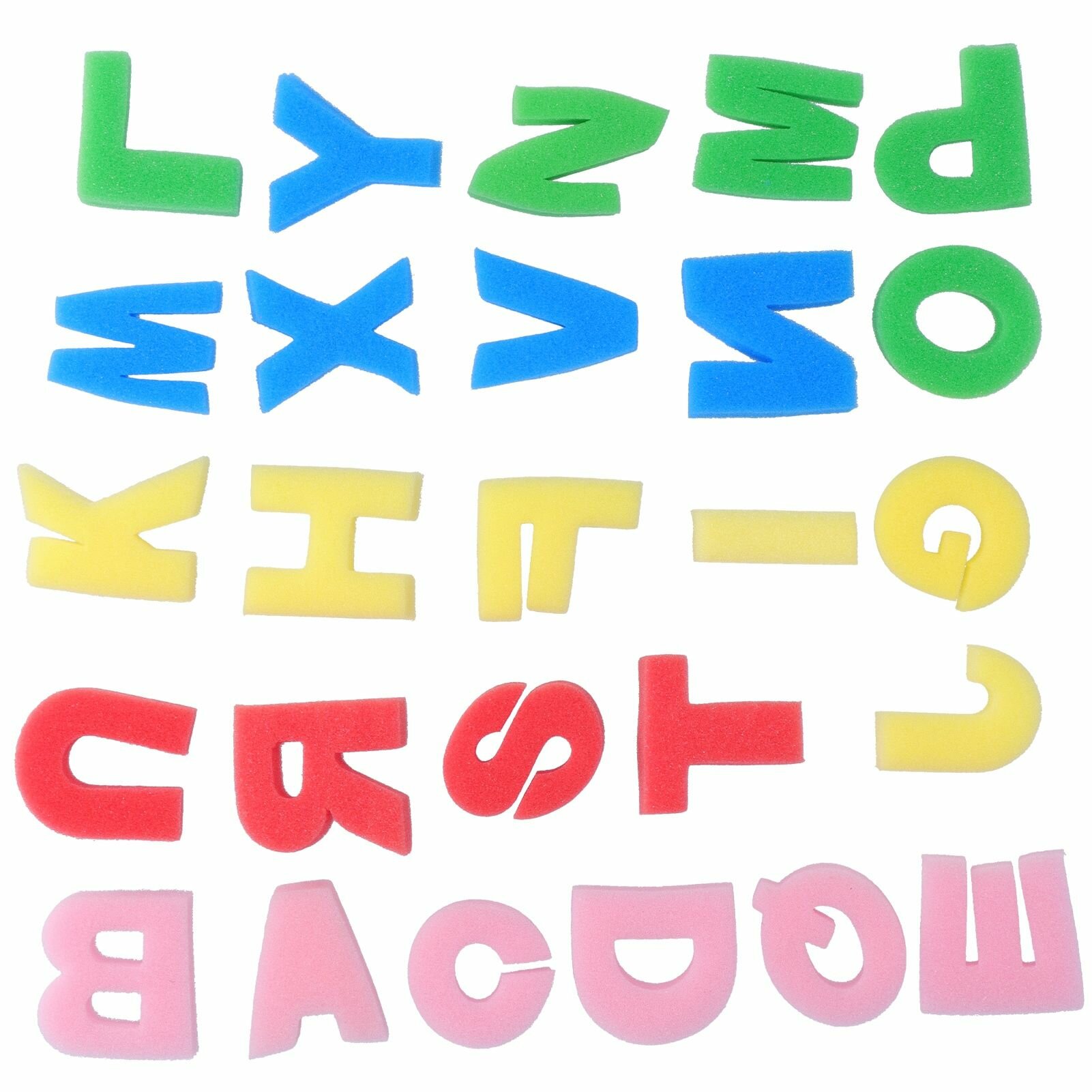 Набор губок для рисования алфавита для детей, набор штампов с 26 буквами, развивающие игрушки для рисования своими руками для детей