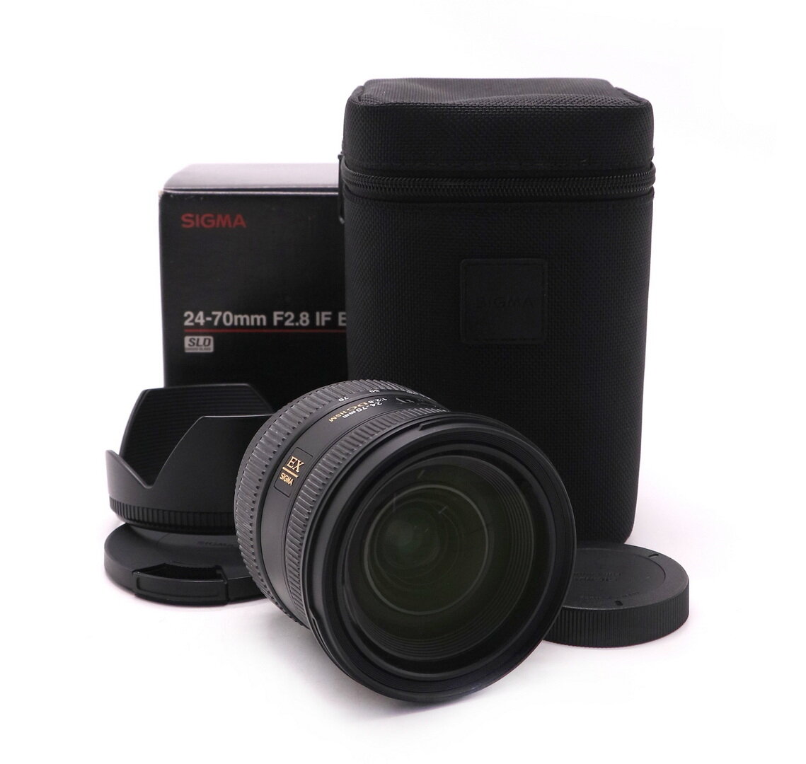 Sigma AF 24-70mm f/2.8 IF EX DG ASPHERICAL HSM Canon EF в упаковке