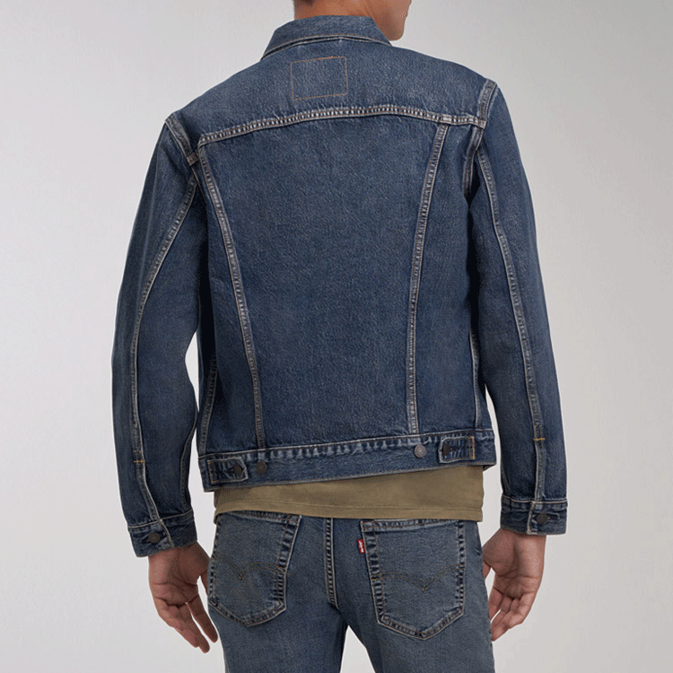 Куртка джинсовая Levi's, размер S, темно-синий — фото 1