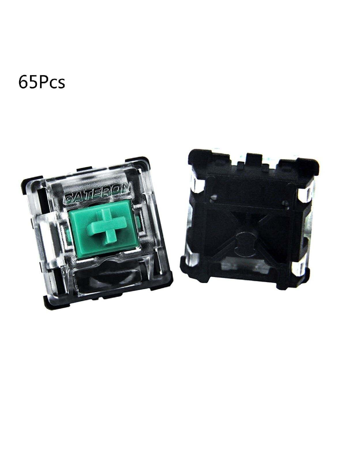 Mechanical Keyboard Silents Switches Black RedTea Green Silver Yellow Transparent Case for RGBPlug-in