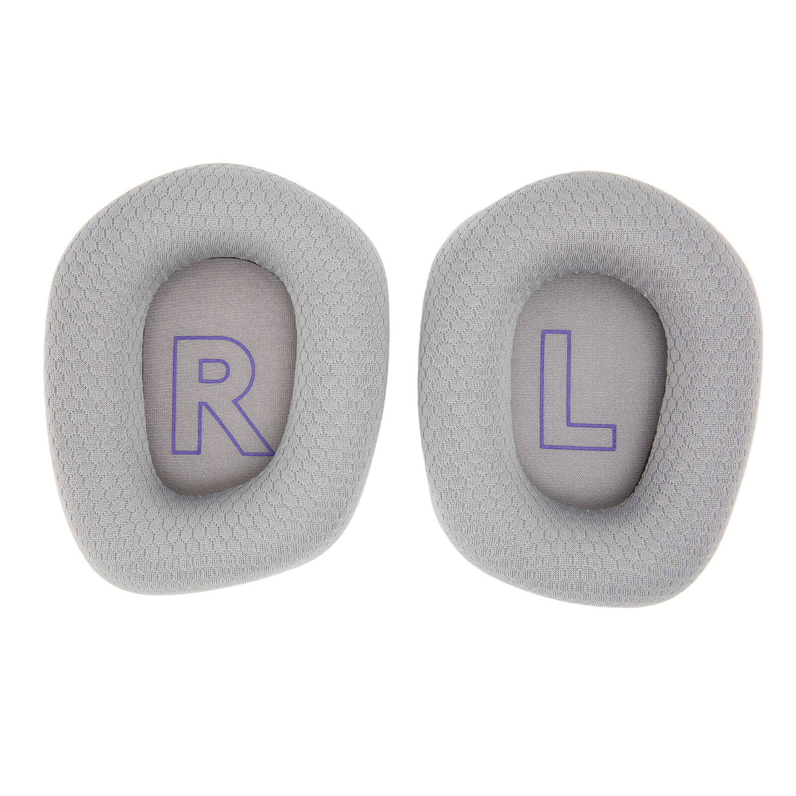 Earpads Cushions Breathable Comfortable Elastic Replacement Ear Pads for Logitech G733 Headphones Silver Gray