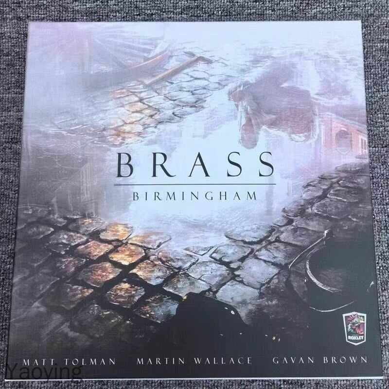 Классическая настольная игра Brass: Birmingham - Стратегия для семьи и друзей