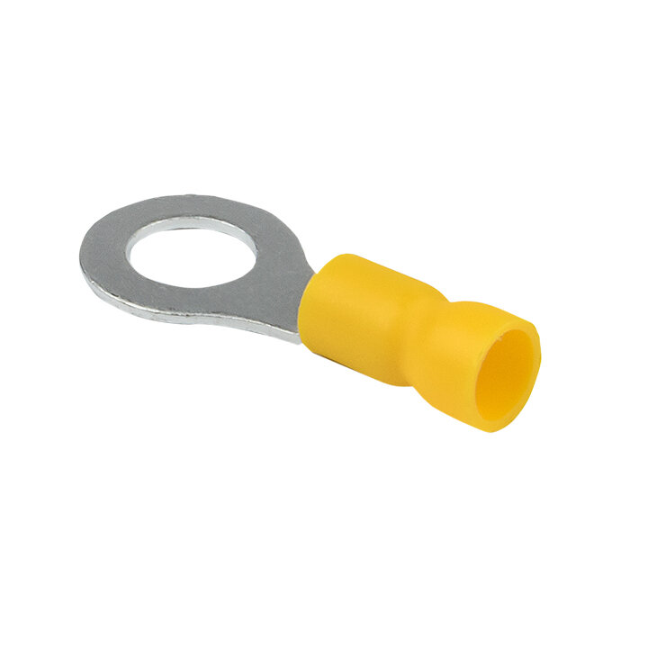 Наконечники кабельные EKF кольцевые, изолированный, НКИ 5. 5-8, упаковка 50 шт