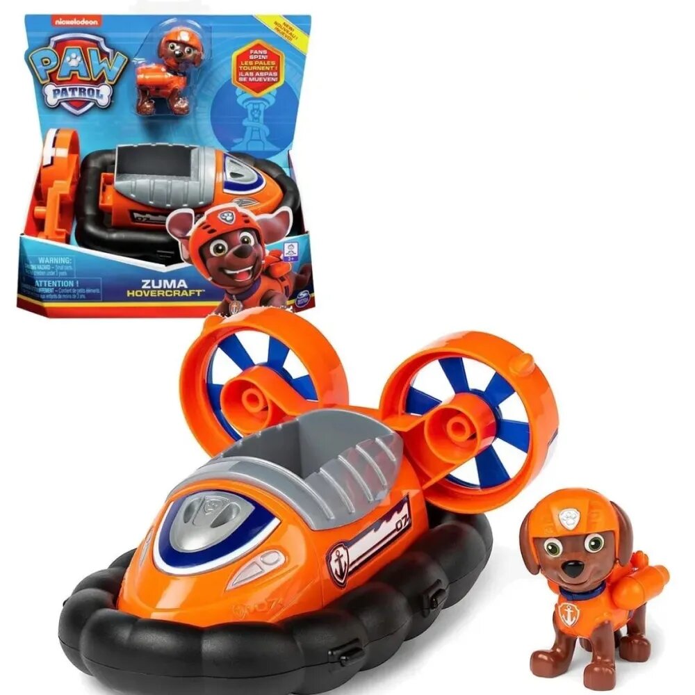 Игрушечный вертолет Paw Patrol "Skye", с фигуркой, оранжевый, красный