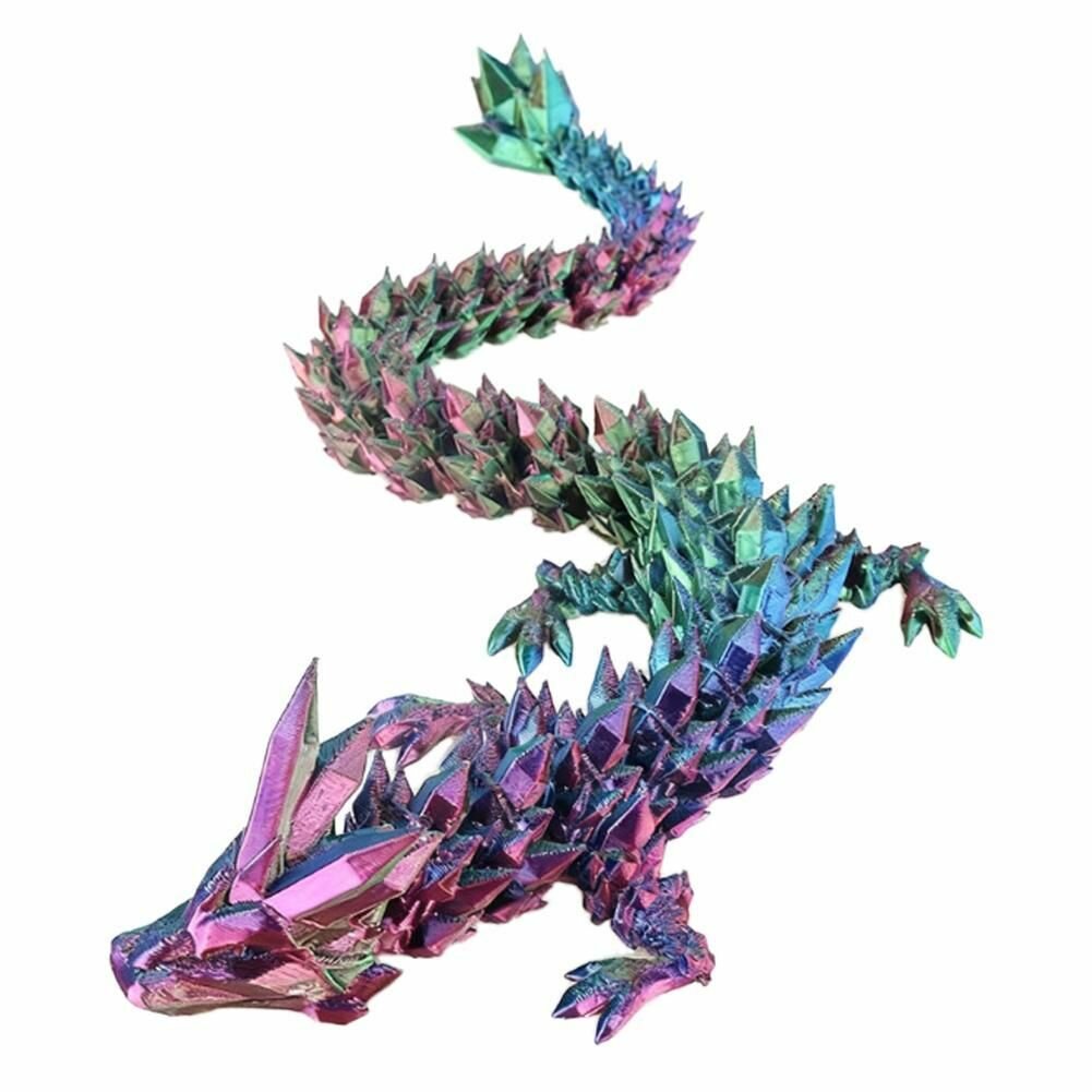 3D-печатные вращающиеся игрушки-драконы Новогодний подарок