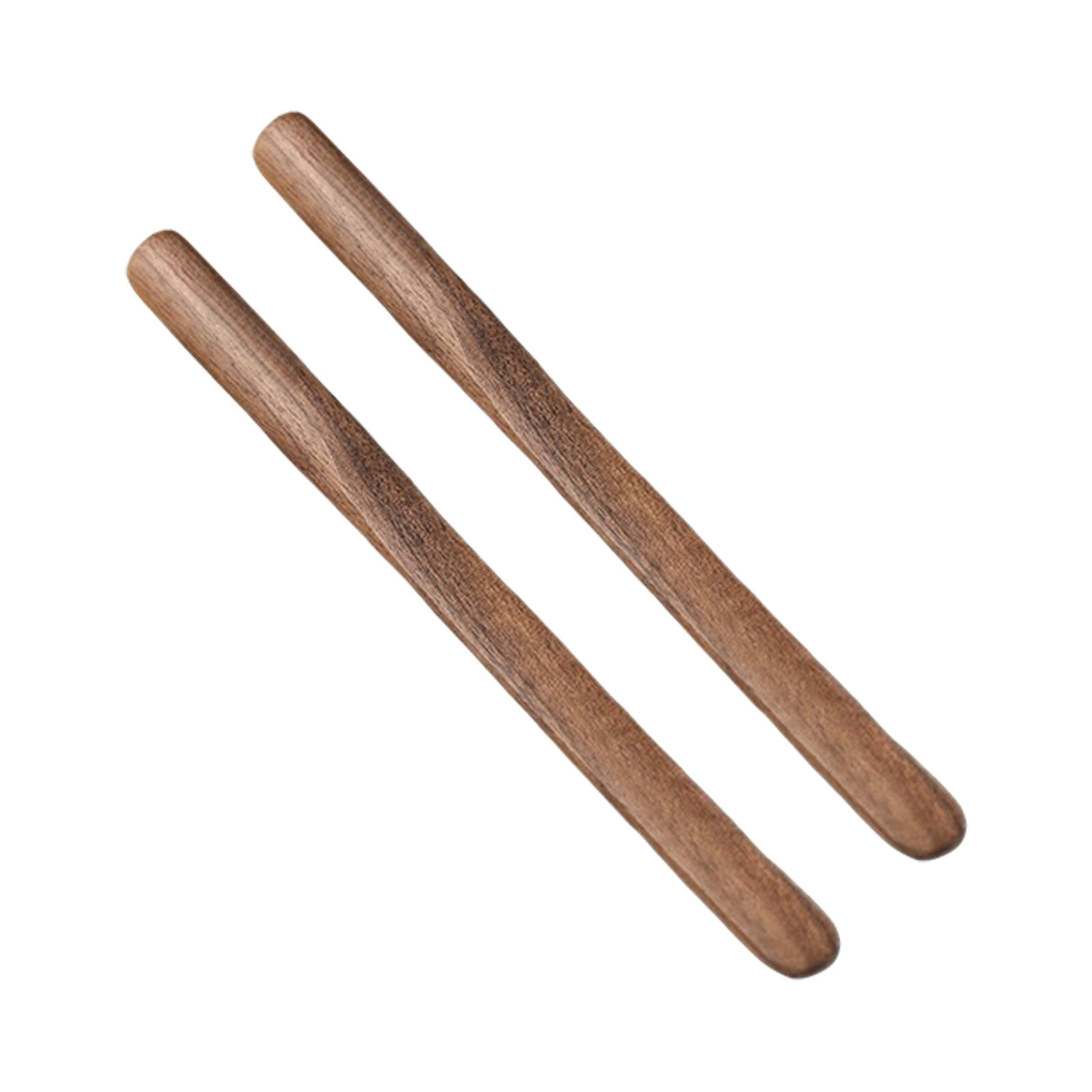 Термостойкая деревянная ложка для смешивания из черного ореха горячих напитков