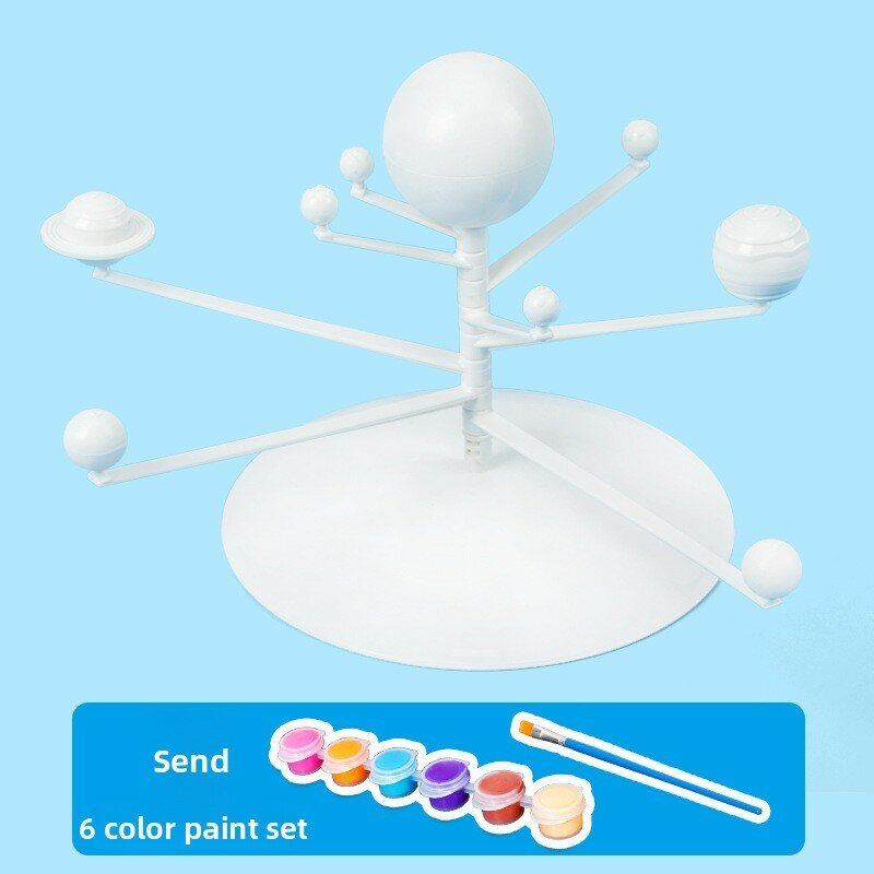 Научно-образовательный комплект восьми планет физика с diy конструкторскими игрушками для детей