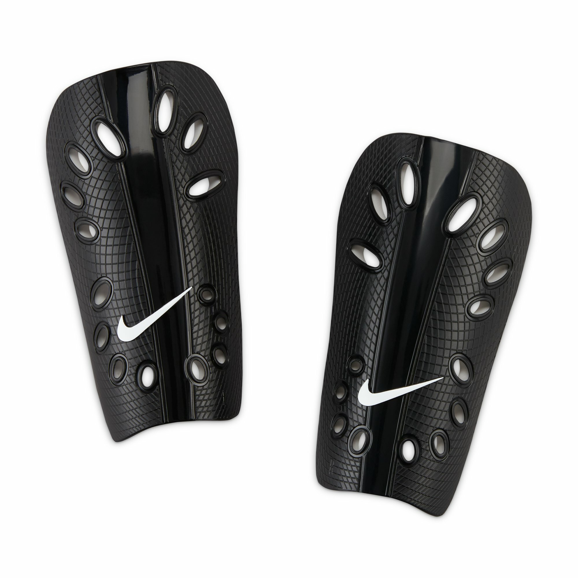 Щитки унисекс Nike из винила ацетата/полиэтилена, черные, XS EU