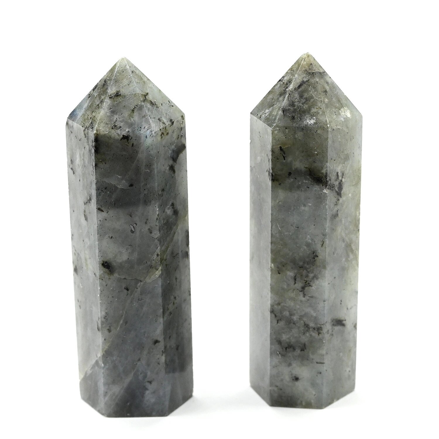 Кристаллы лабрадора 15*16*60мм .