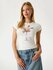 Футболка GUESS SS TINI BOOTS ESPRESSO R5 TEE