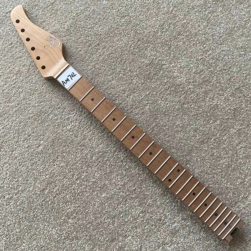 AM696 Автентичный гриф Gtrs для электрогитары 22 лада 6 струн - клен обжаренный, регулируемый вал, правый рукой - DIY комплект