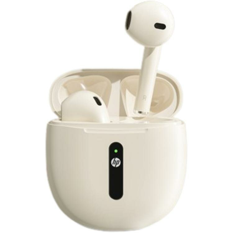 Беспроводные наушники-вкладыши HP HUIPU H10EDR1-1 Bluetooth, milk tea, 30 ч работы от батареи