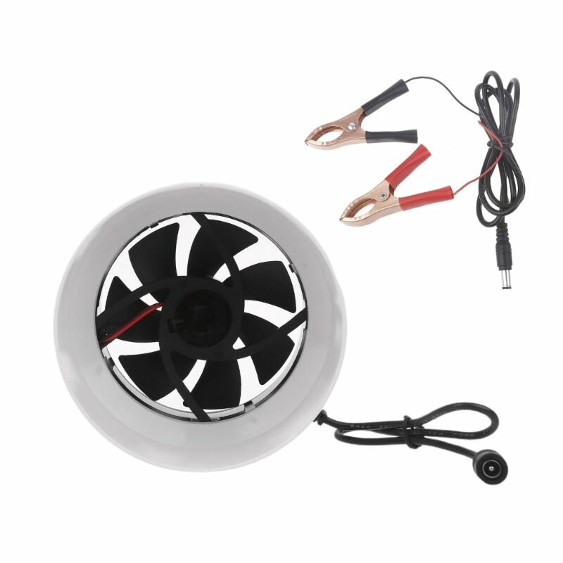 110 мм канальный вытяжной вентилятор + 12 В зажимной шнур питания