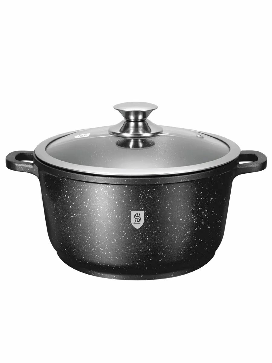 Жаровня из литого алюминия STONE LAND SL73-006 4.3л 28см
