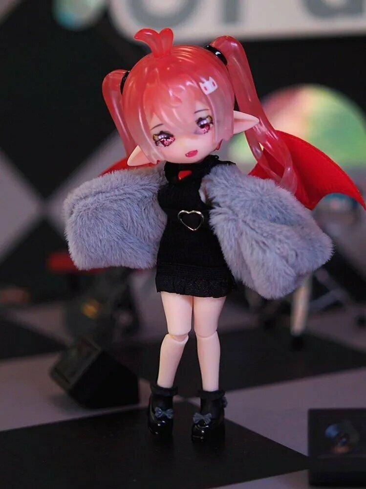 LEI-Doll Кукла BJD 1/12 шарнирная (Doremi Band Series) аниме с одеждой и аксессуарами. коллекционная. подарок для девочек