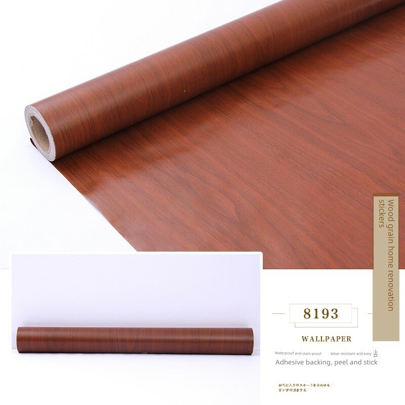 Сверхтолстые самоклеящиеся наклейки из 3D-бумаги с текстурой грушевого дерева для дверей, шкафов, тумб, столешниц,