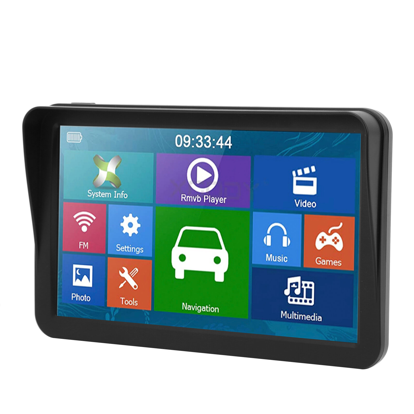 GPS навигация с высококачественным сенсорным экраном 256 МБ + 8 ГБ, универсальный навигатор для автомобилей и путешествий