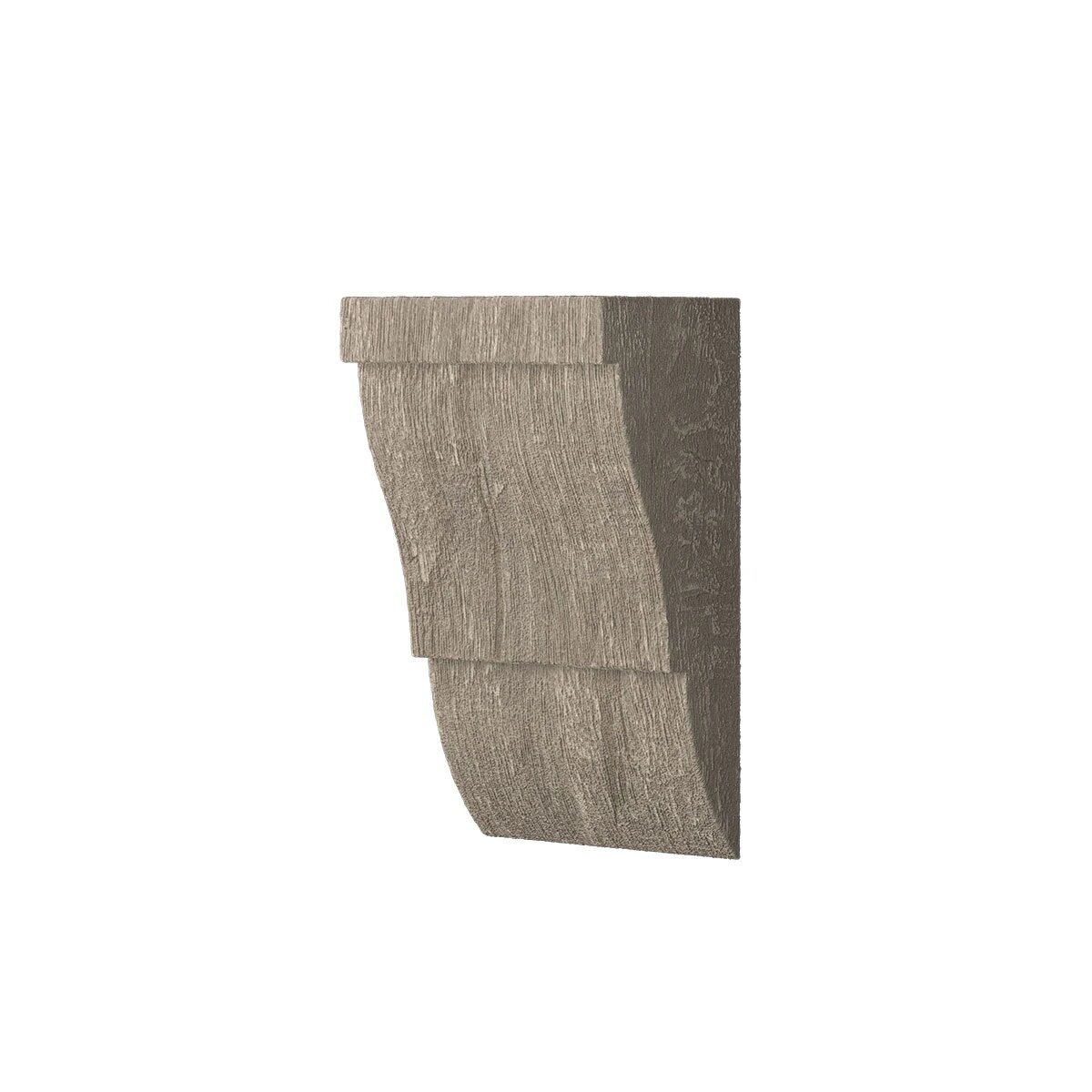 Консоль для архитектурного бруса 90х55мм, цвет шелковое дерево