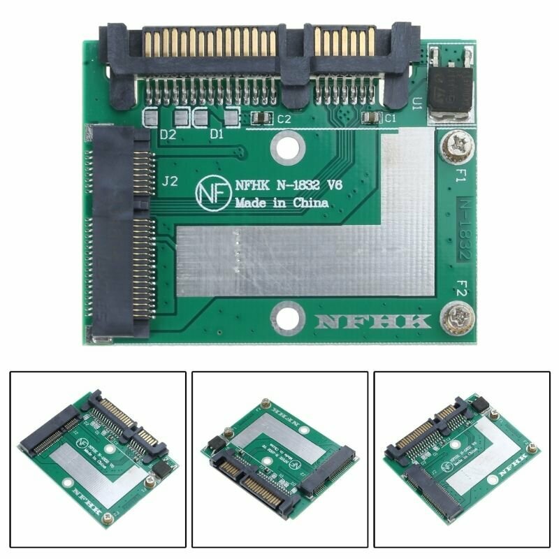 Карта адаптера mSATA к 2.5 SATA