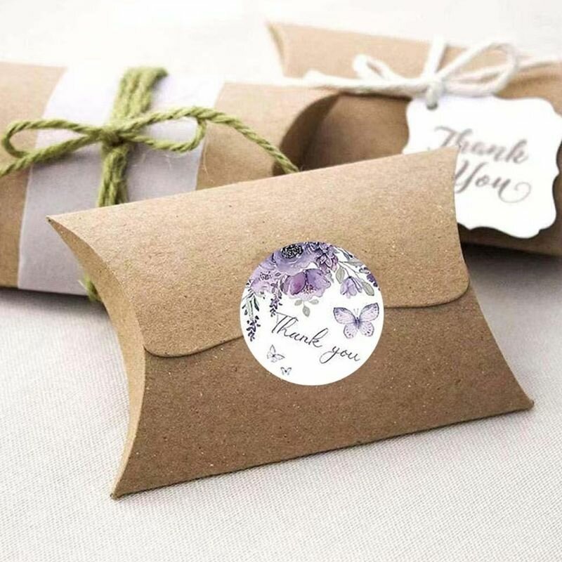 Спасибо вам за праздничные наклейки ручной работы