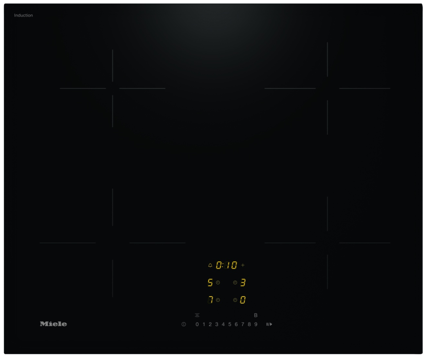 Варочная поверхность Miele KM 7361 FL черный