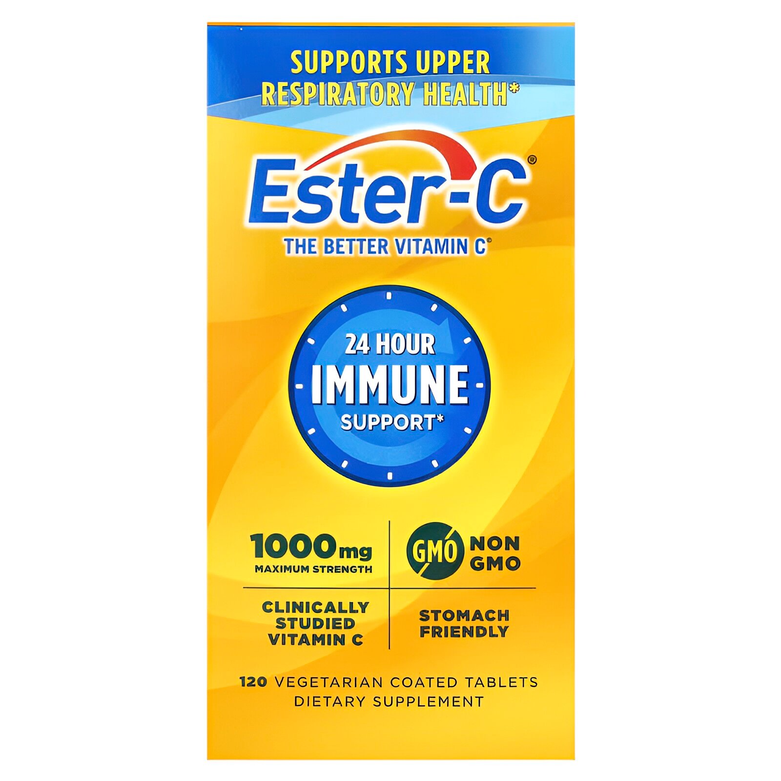 Nature's Bounty, Ester-C Maximum Strength, 1000 мг, 120 таблеток