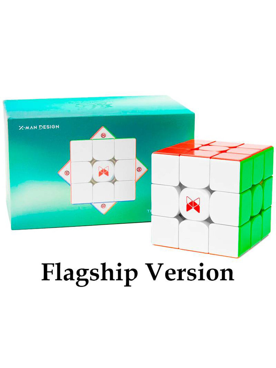 Кубик Рубика QiYi MoFangGe X-man 3x3x3 Tornado V4 M Flagship Version