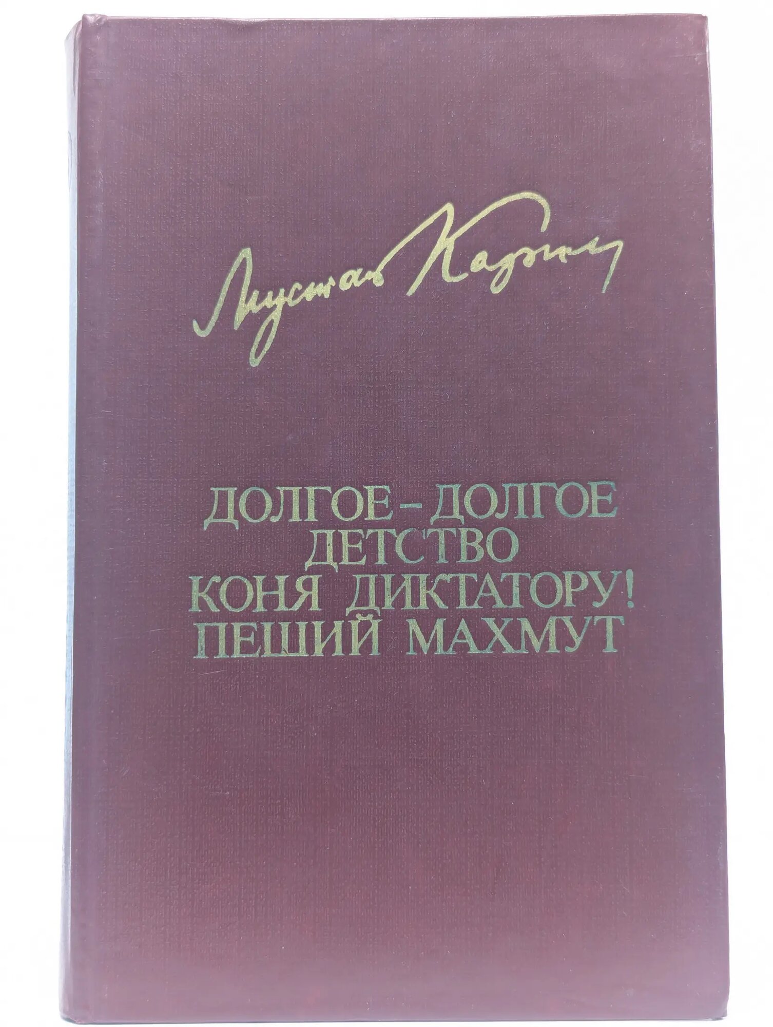 Долгое-долгое детство. Коня диктатору! Пеший Махмут Карим Мустаф 1984