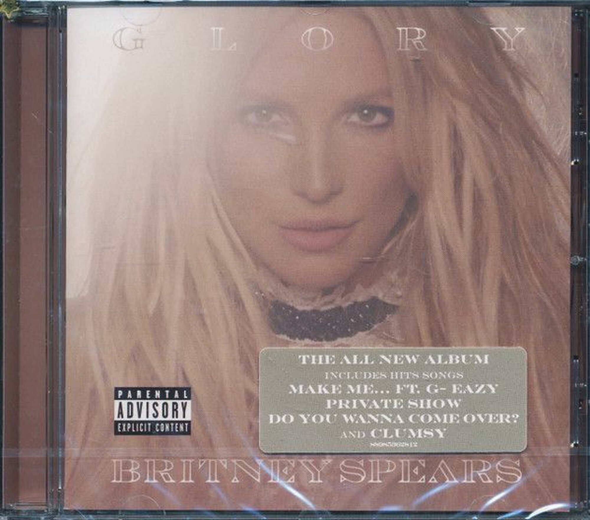 Audio CD Britney Spears Glory, альбом, 2016, жанр Lounge, Chillout, Downtempo