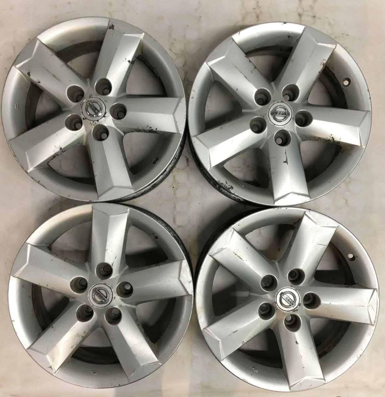 Колесные диски Nissan 16x6.5 PCD 5x114.3 D66.1 ET40 (оригинал)