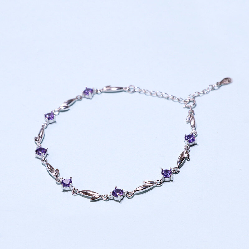 Браслет для гадания, YM 925 Серебро Любовь Удача Талисман Платина Подарок