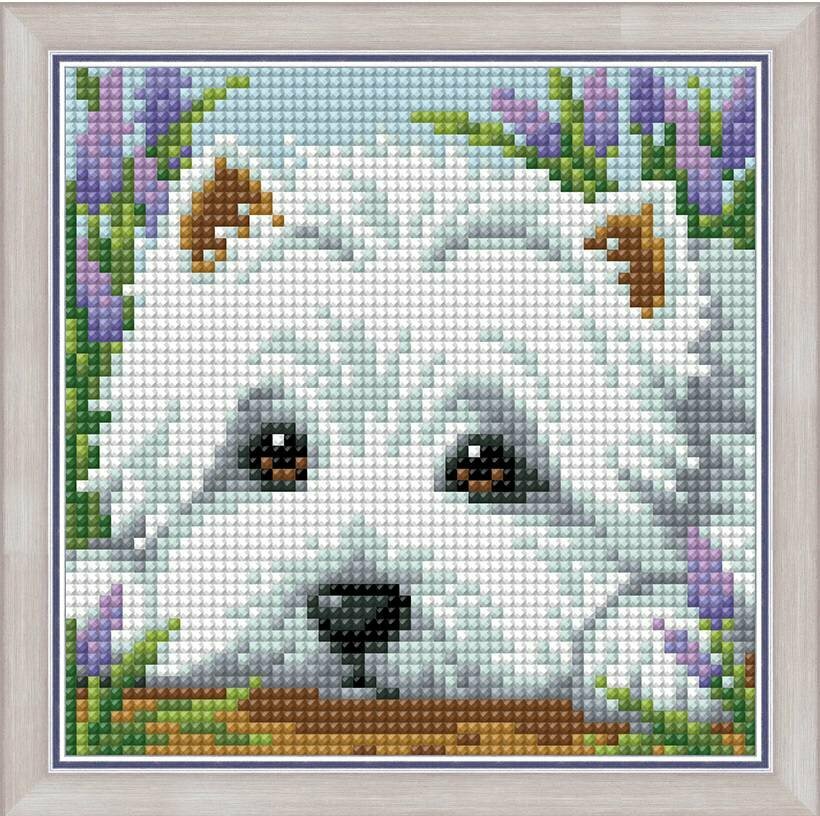 Алмазная вышивка Мосфа набор Прятки в клевере АЖ-1639