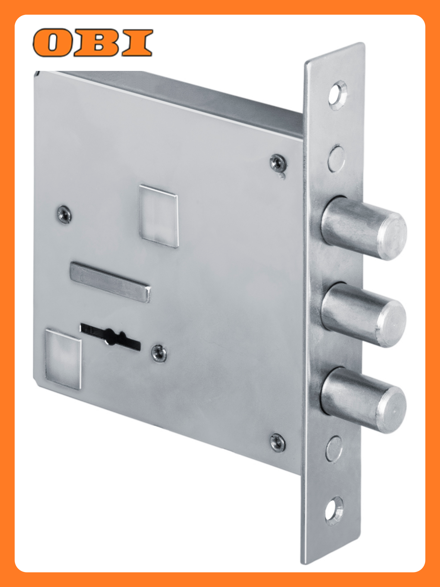 Замок Class VE 5, сувальдный, серебристый, для металлических дверей